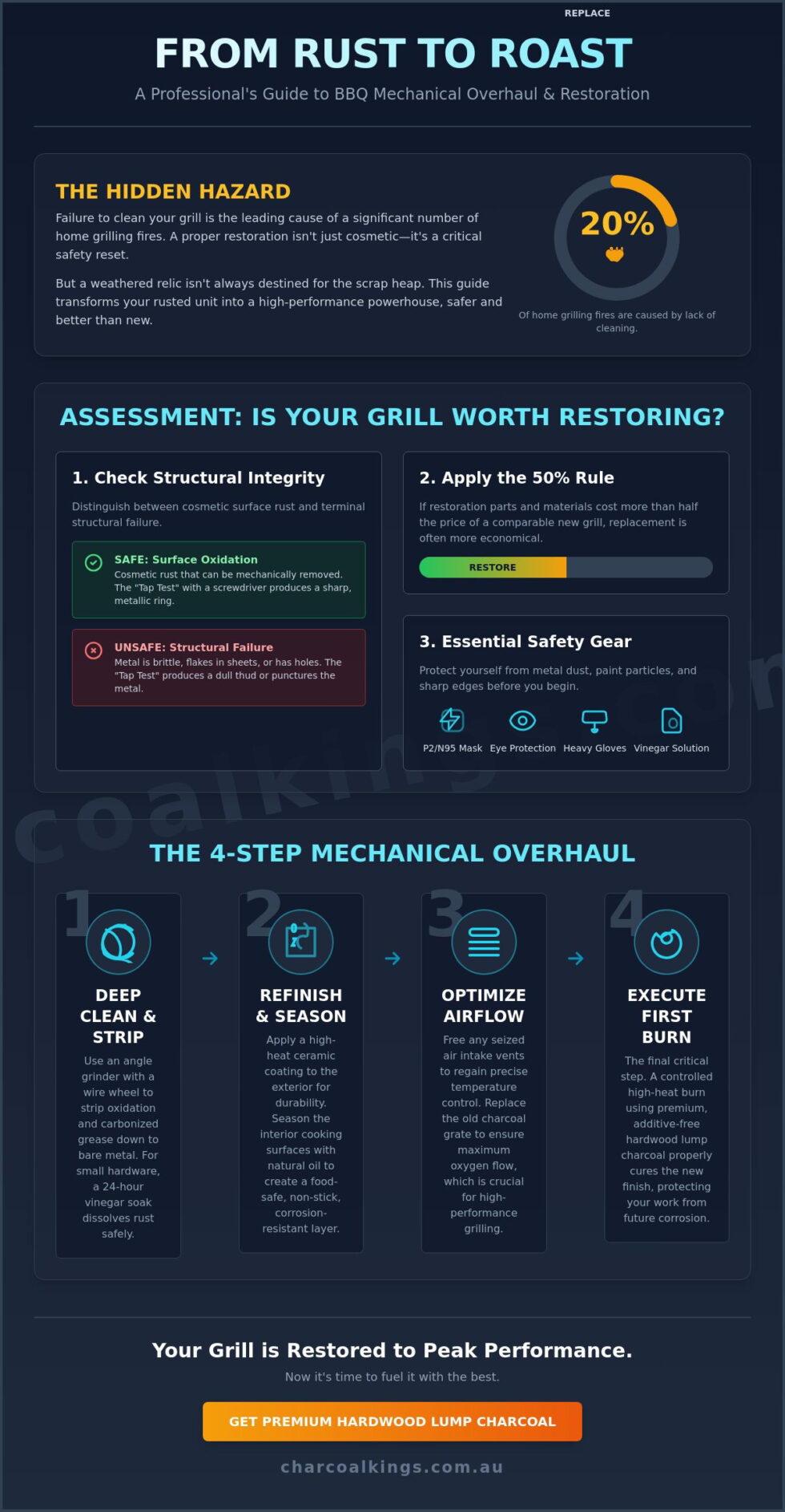 Restoring an Old BBQ: The Professional Guide to Reviving Your Charcoal ...